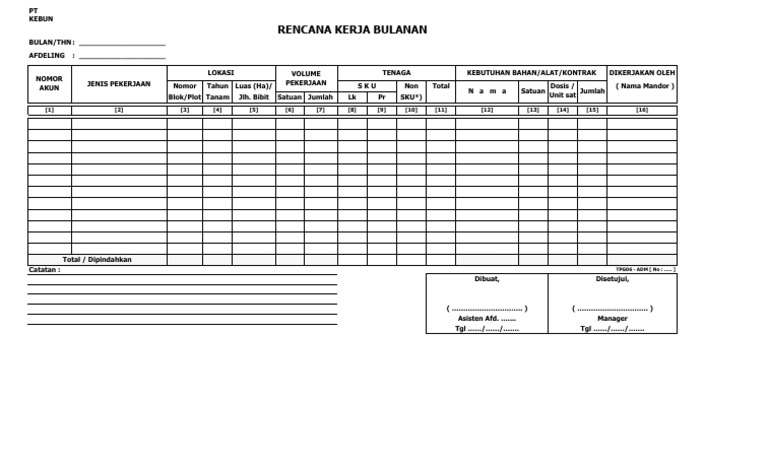 Contoh RKB | PDF
