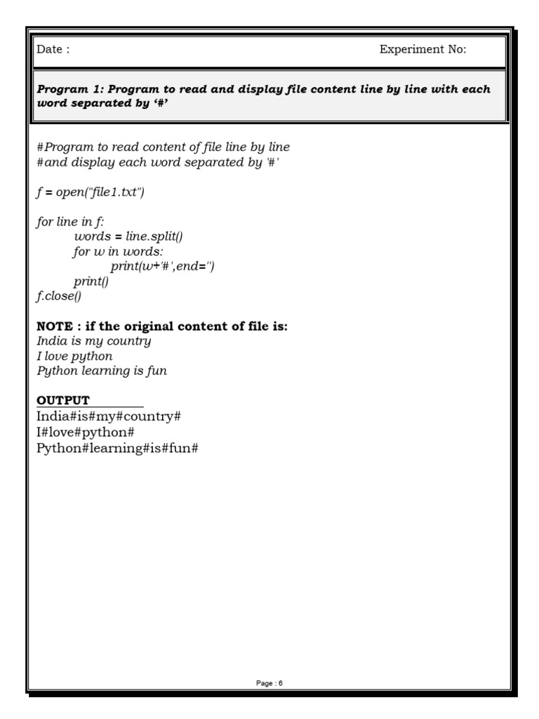 Class 12 Practical File 2024-25 | PDF | Letter Case | Text File