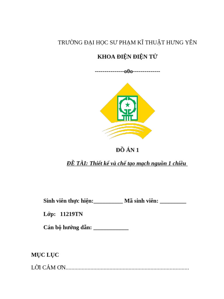 Thiet Ke Mach Nguon 1 Chieu +-5V - +-9V - +-12V | PDF