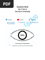 Security in Computing Exam Guide | PDF | Security | Computer Security