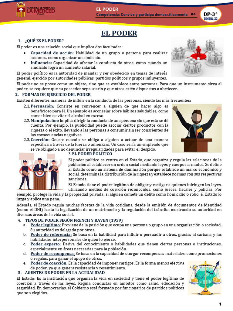 El Poder | PDF | Estado (política) | Comportamiento