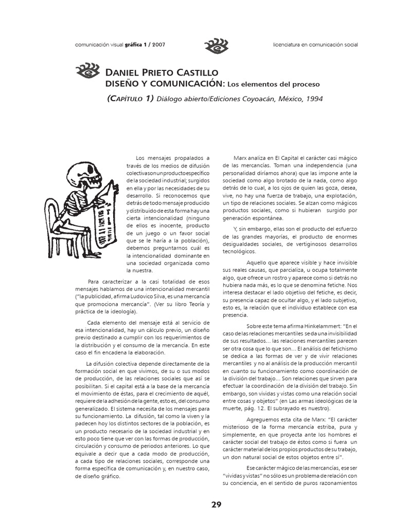 Modelo de Comunicación de Prieto Castillo | PDF | Ideologías | Comunicación