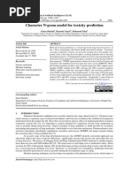 ProTox-II: Toxicity Prediction Webserver | PDF | Receiver Operating ...