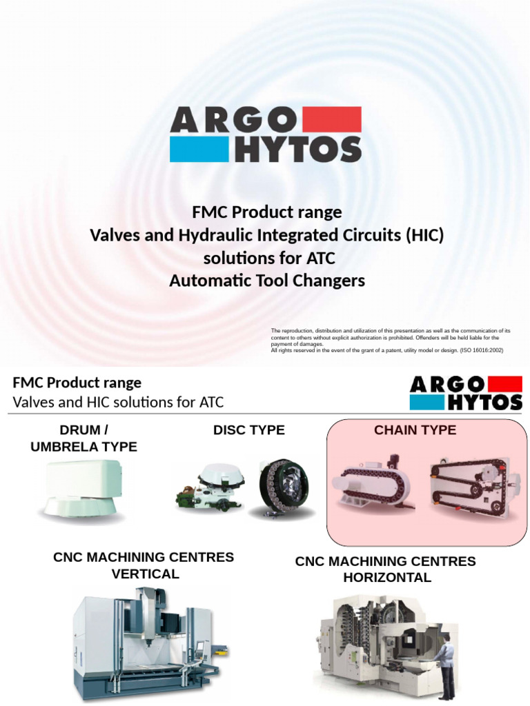 A - INDUSTRIAL - FMC - Automatic Tool Changers | PDF | Valve ...