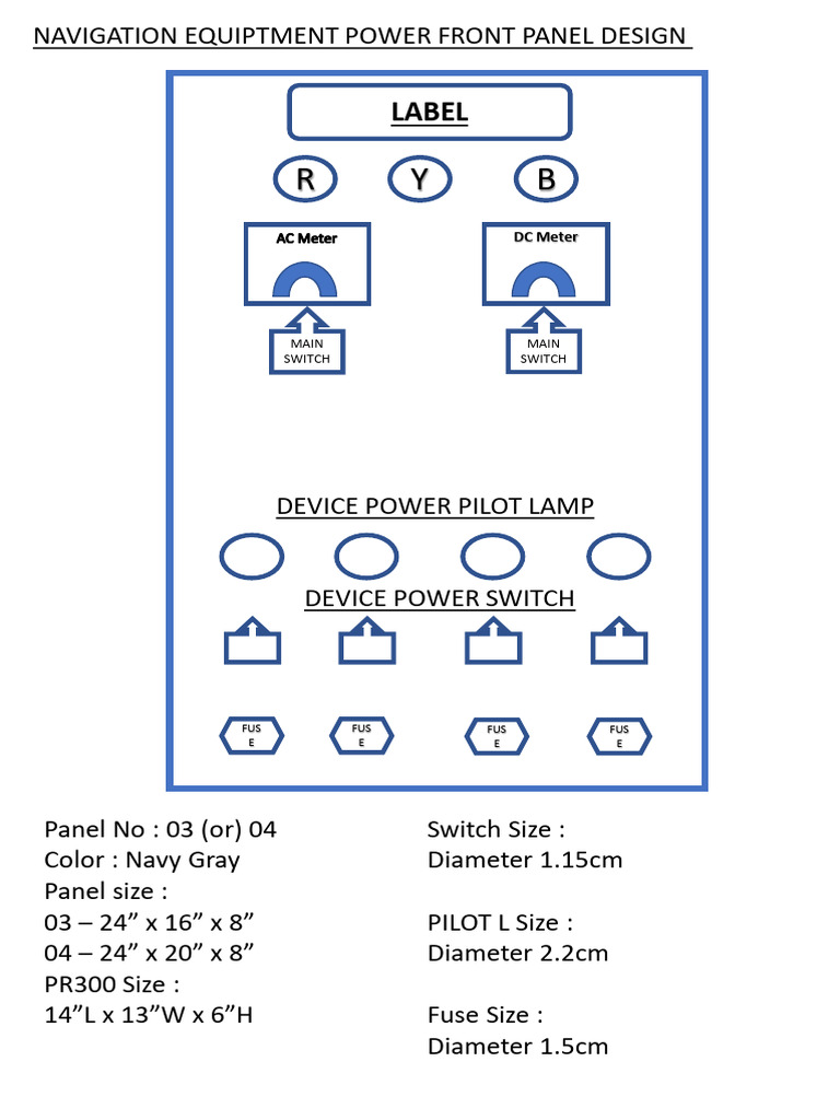 Power Panel Design - 1 | PDF