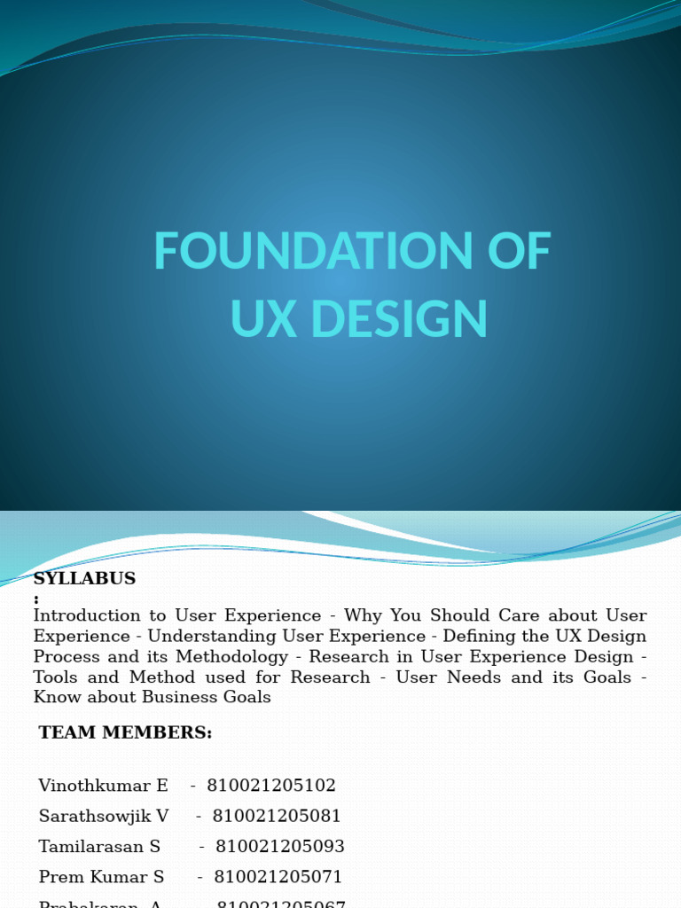uiux | PDF | Experience | Human Communication