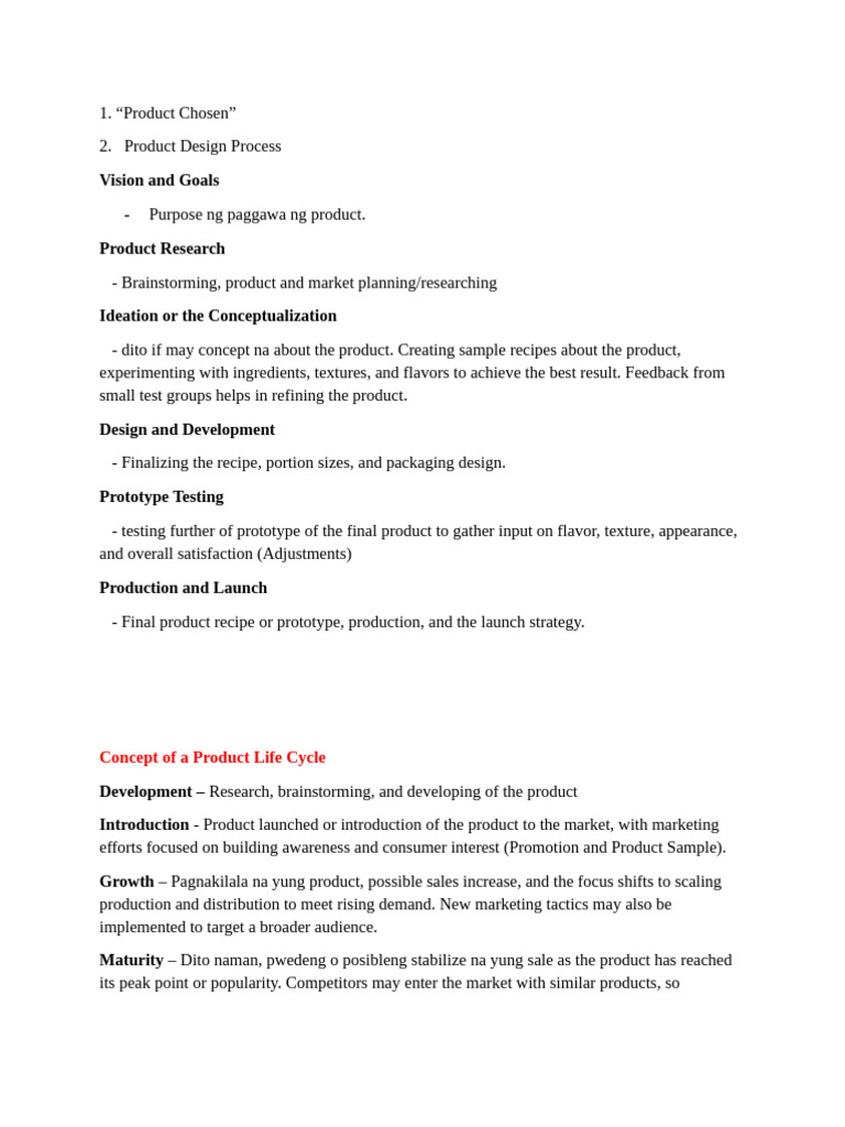 Operatioms Management | PDF | Marketing | Prototype