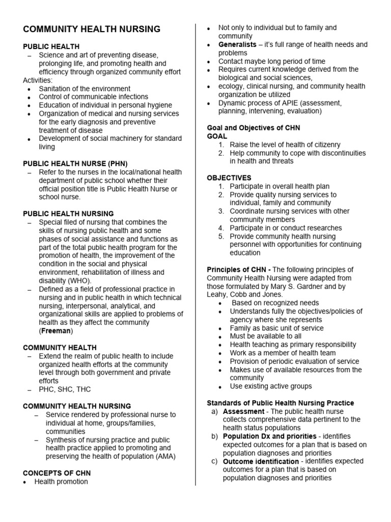 2 NCM04 CHN Lec REVIEWER | PDF | Millennium Development Goals | Health Care