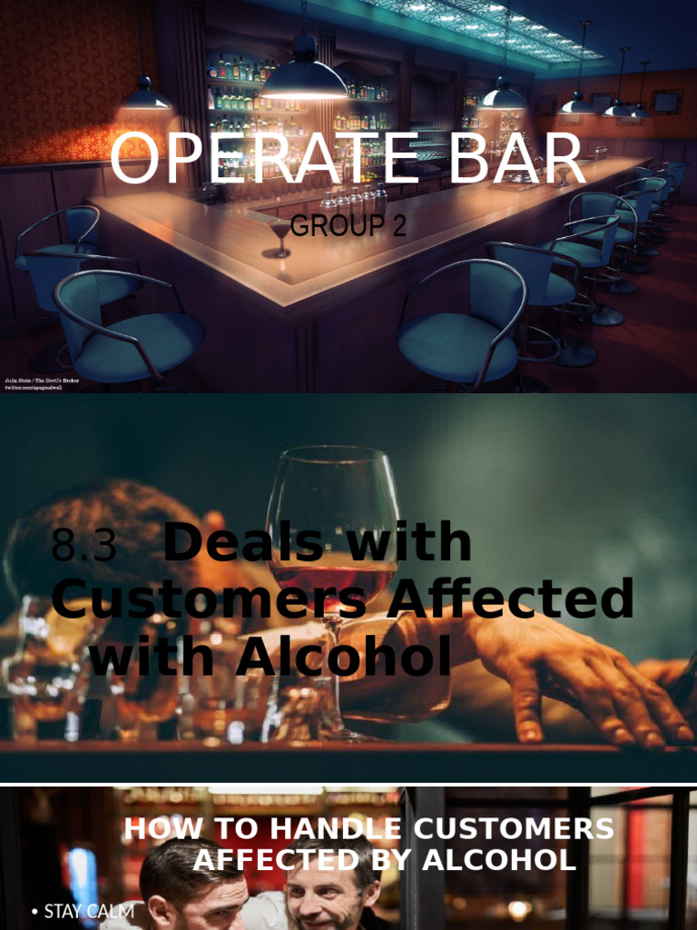 Operate Bar | PDF | Cooking, Food & Wine | Home & Garden