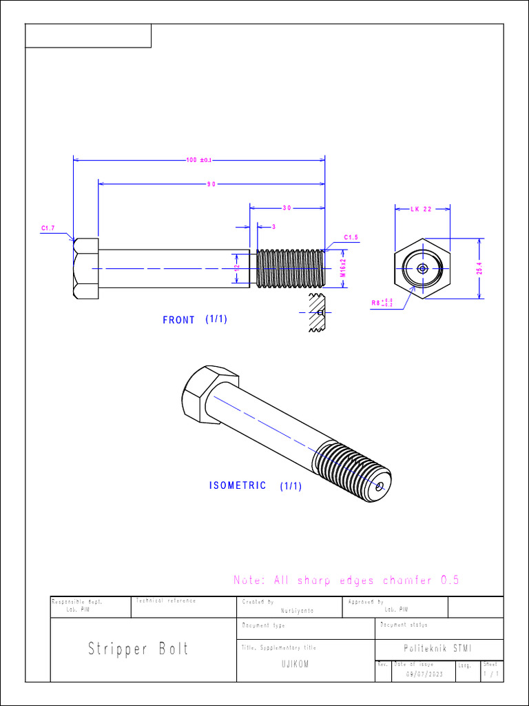 Stripper Bolt M16 | PDF