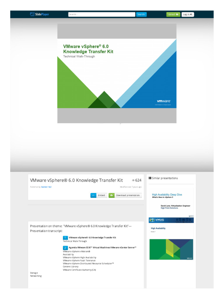 Slideplayer Com Slide 10294885 | PDF | Virtual Machine | V Mware