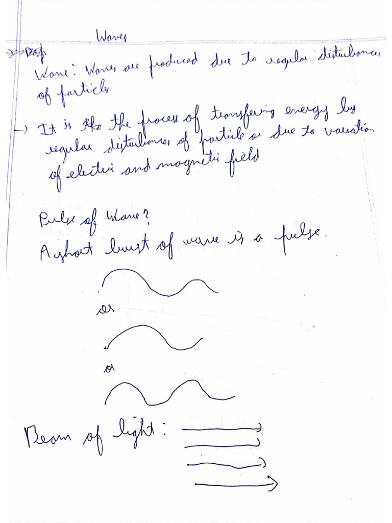 Physics Waves Pdf