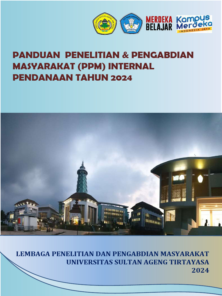 Panduan PPM Internal Untirta 2024 | PDF