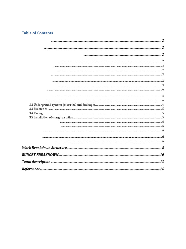 ENGR 301-Project - Team 1 | PDF | Concrete | Parking