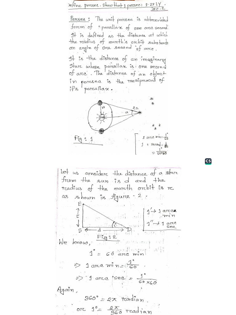 Astrophysics, Note, Mukta Apu, S | PDF