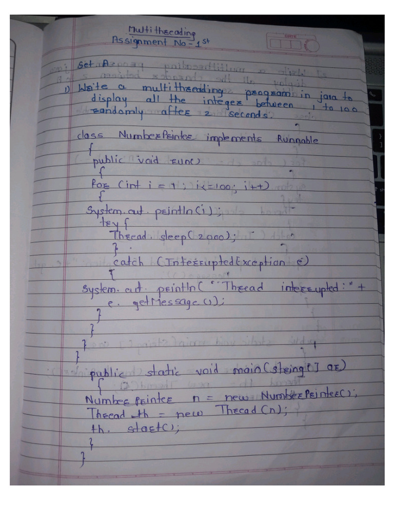 Java(Practical Assignment 1st &2nd) | PDF Java(Practical Assignment 1st &2nd) | PDF