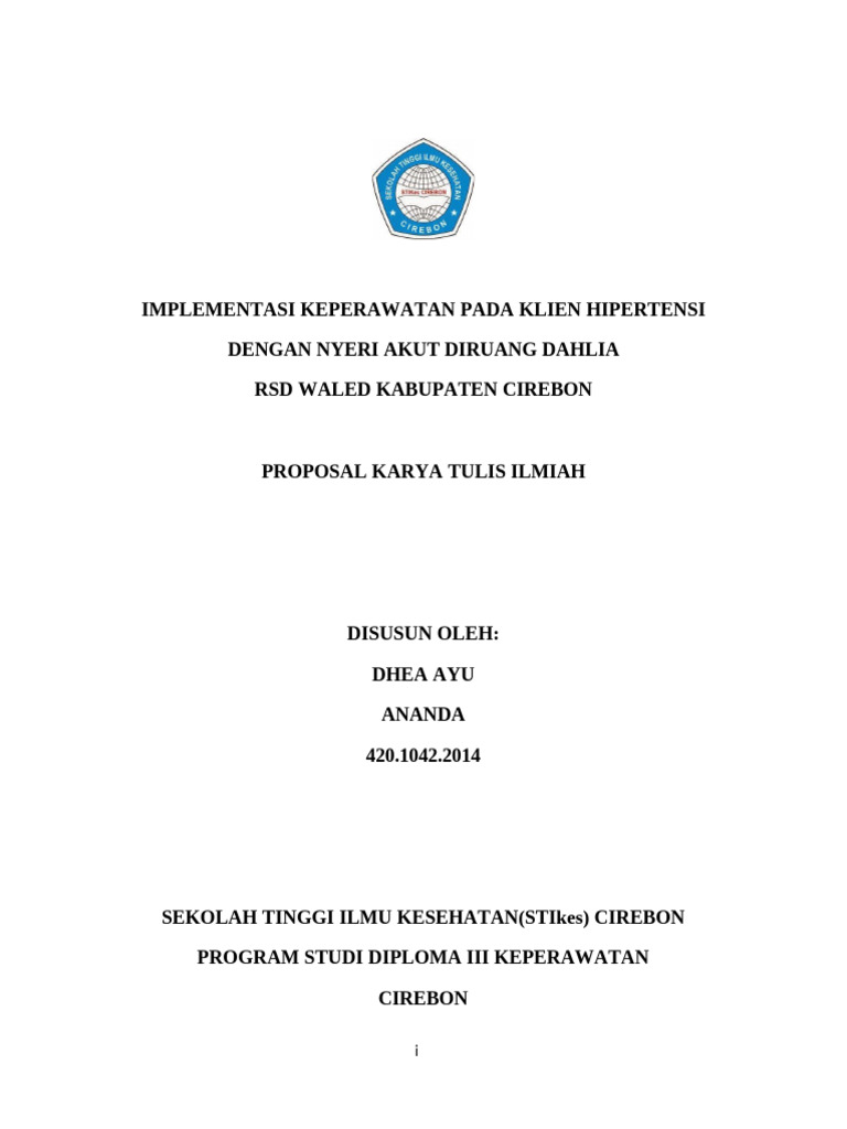 Hipertensi KTI | PDF