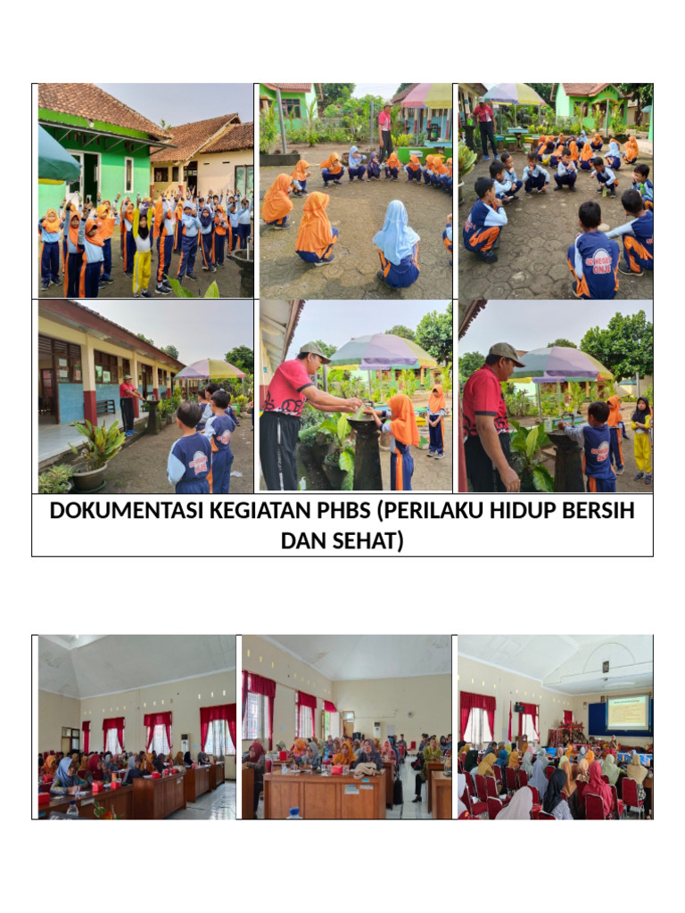 Dokumentasi Kegiatan PHBS PKKS 2024 | PDF