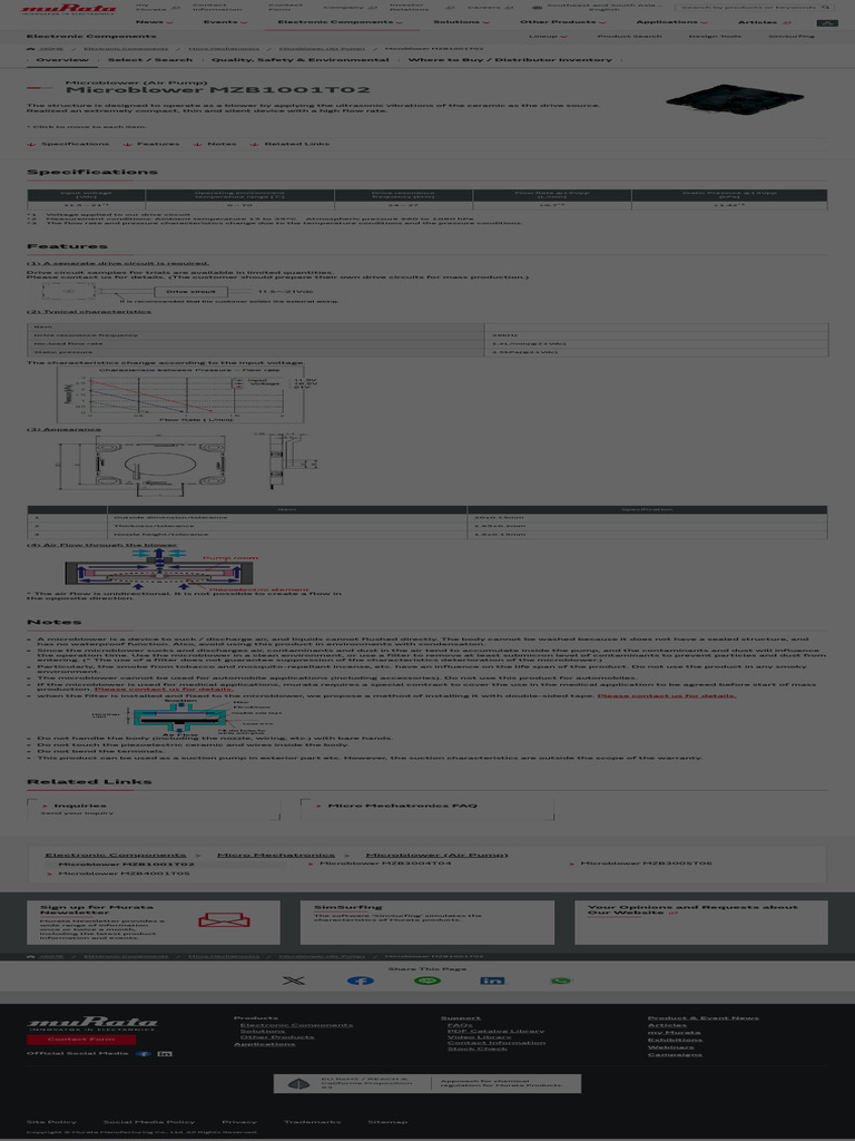 Murata Com en SG Products Mechatronics Fluid Overview Lineup ...