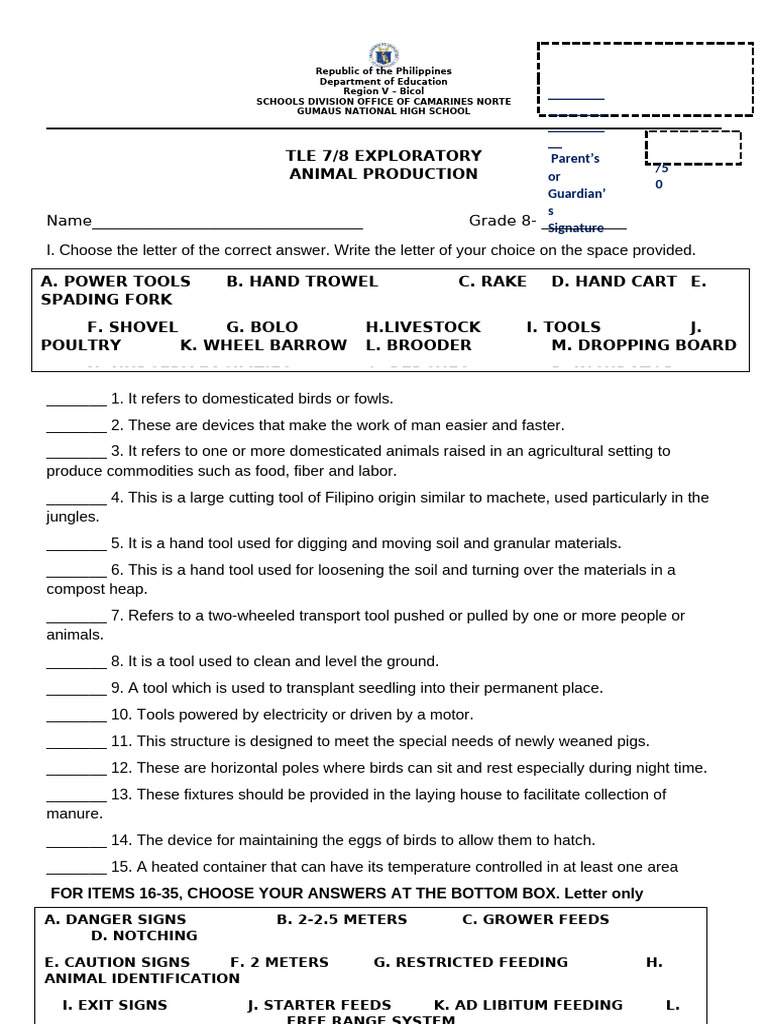 tle_ANIMAL_tp | PDF