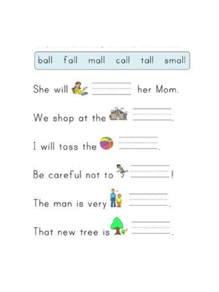 Sentnces Missing Words | PDF