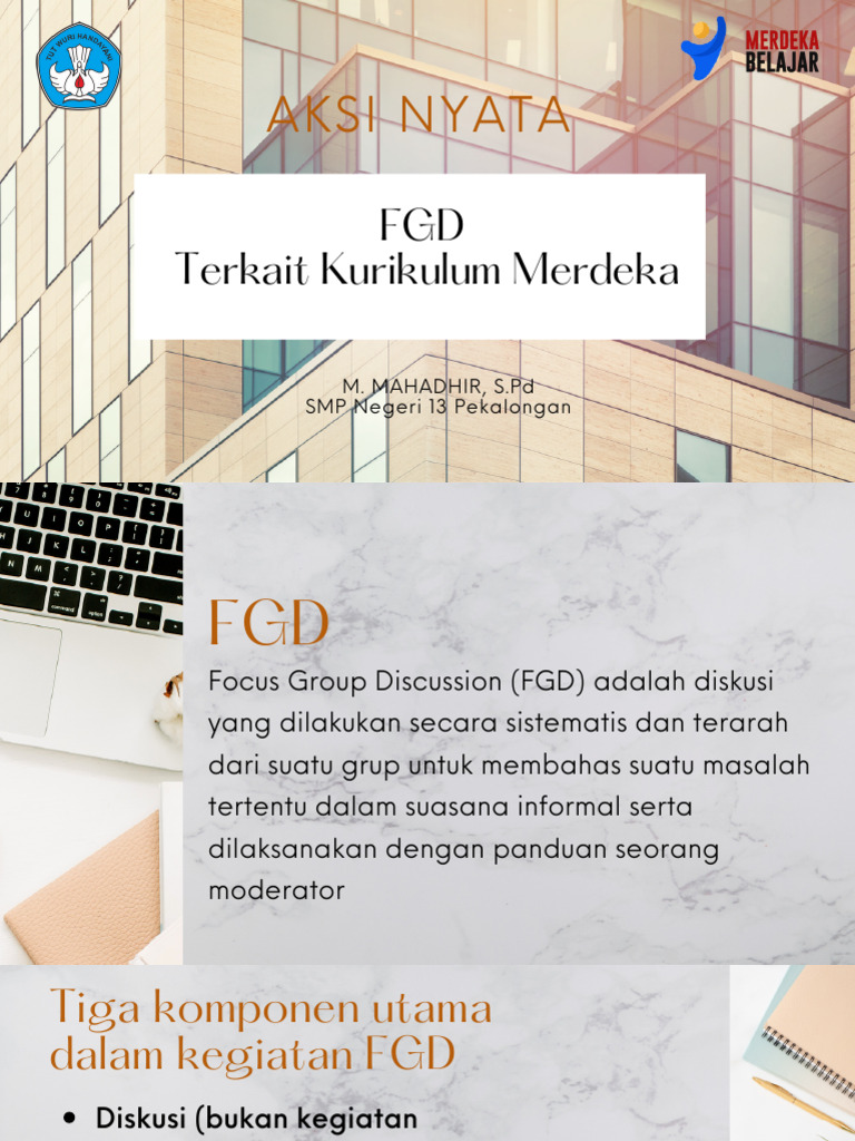 Panduan FGD untuk Kurikulum Merdeka | PDF