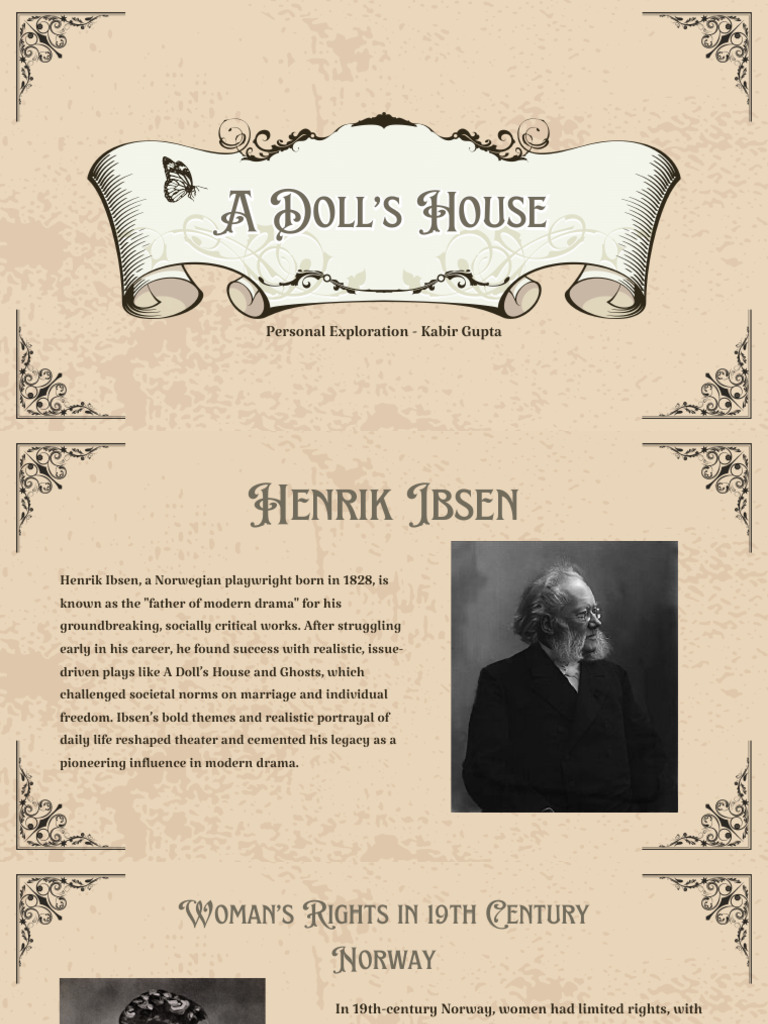 Exploring Gender Roles in Ibsen's Play | PDF | A Doll's House | Gender