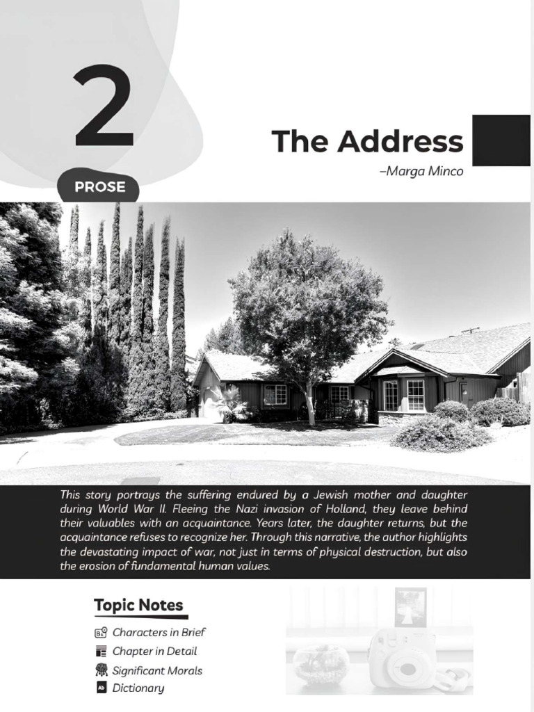 The Address | PDF