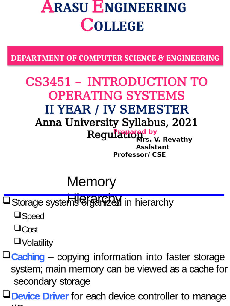 1.3 Memory Hierarchy | PDF | Computer Data Storage | Cpu Cache