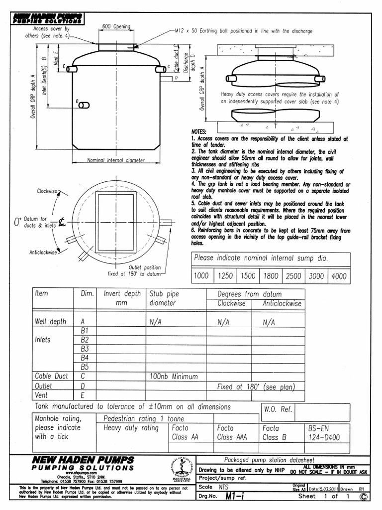 GRP Data Sheet 1000 and Over | PDF