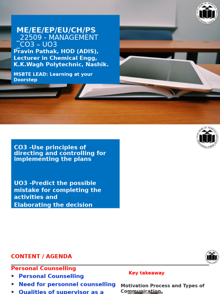 MGT CO3 LO3 LO3a PPT | PDF | Psychology | Cognition