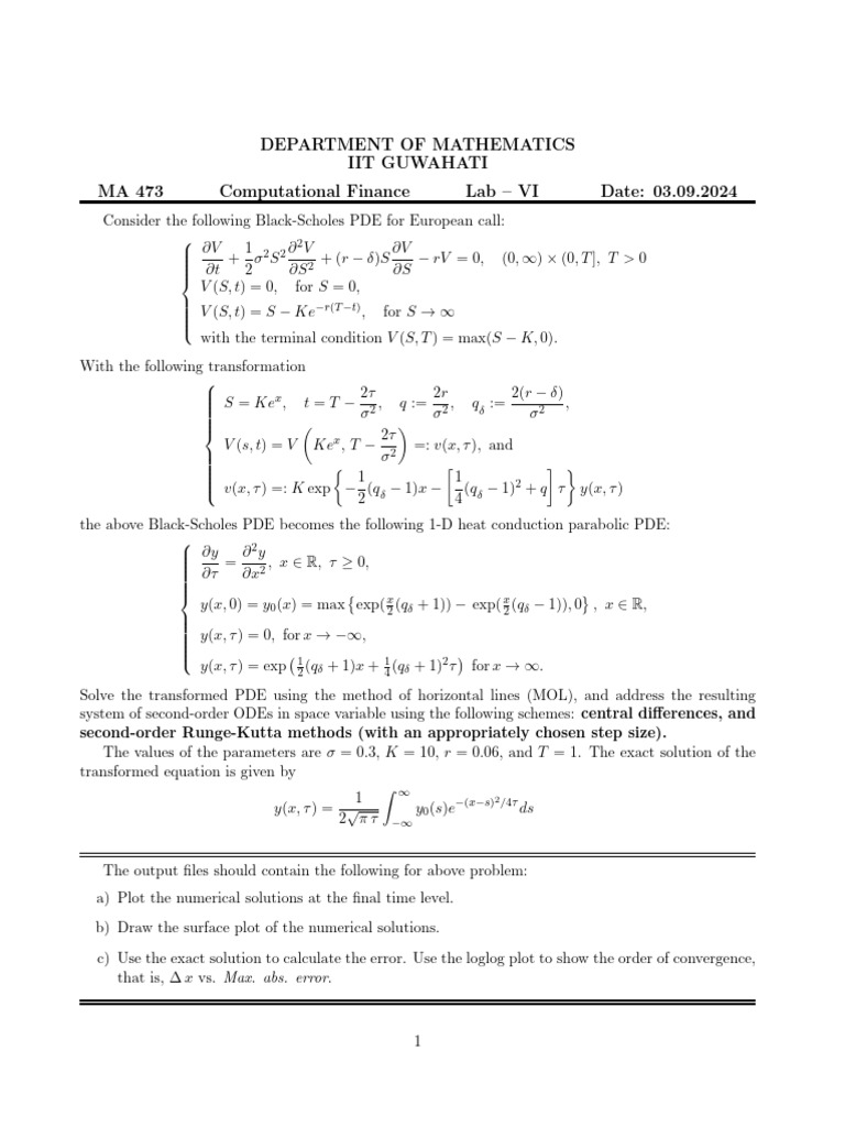 MA473_Lab6 | PDF | Numerical Analysis | Applied Mathematics
