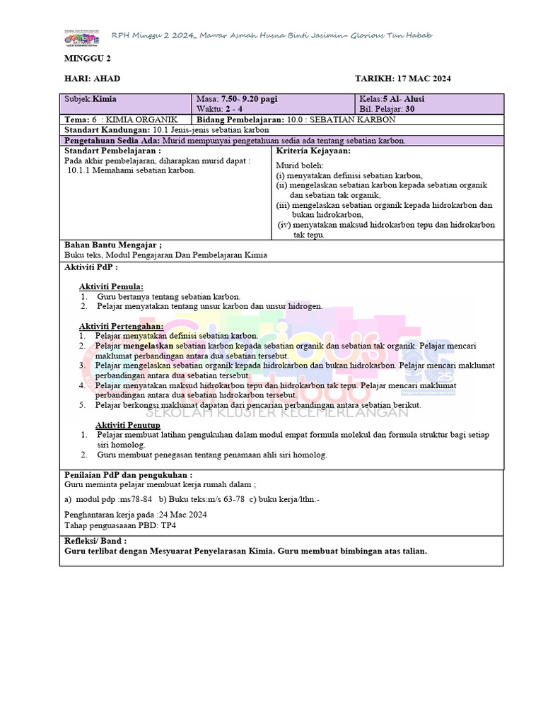 MAWAR ASMAH HUSNA M2 | PDF