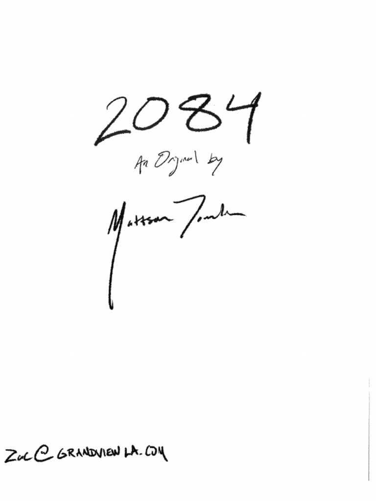 2084 Mattson Tomlin 117pg | PDF