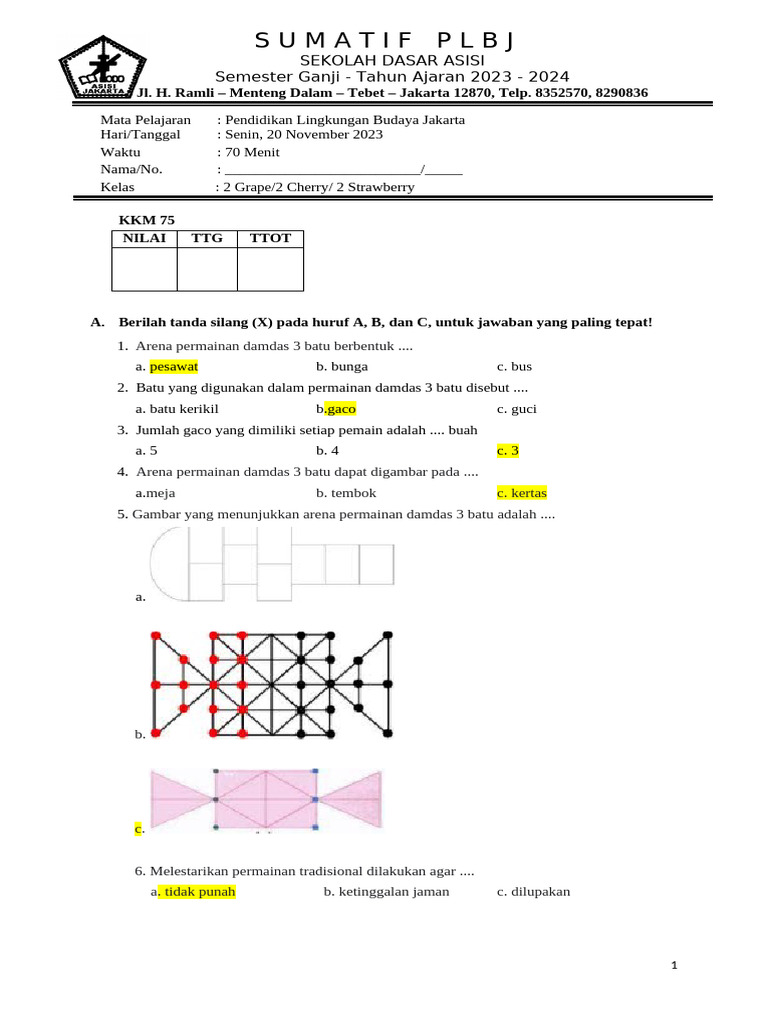Ah PLBJ Bab 6 Dan 7 | PDF