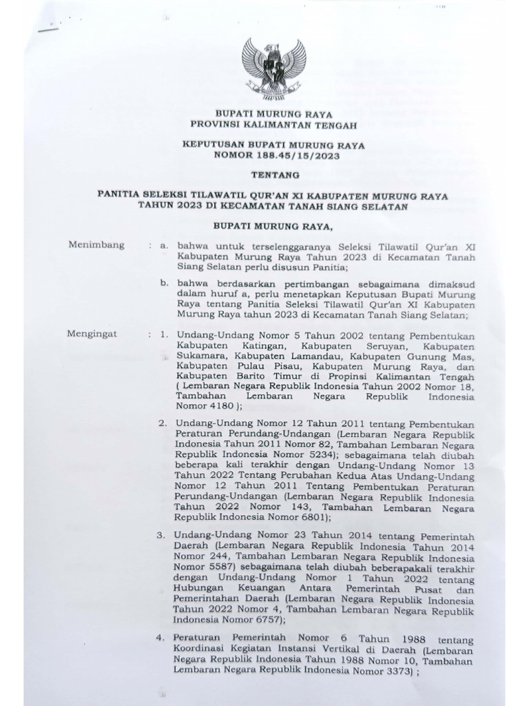 SK Panitia STQ Xi | PDF