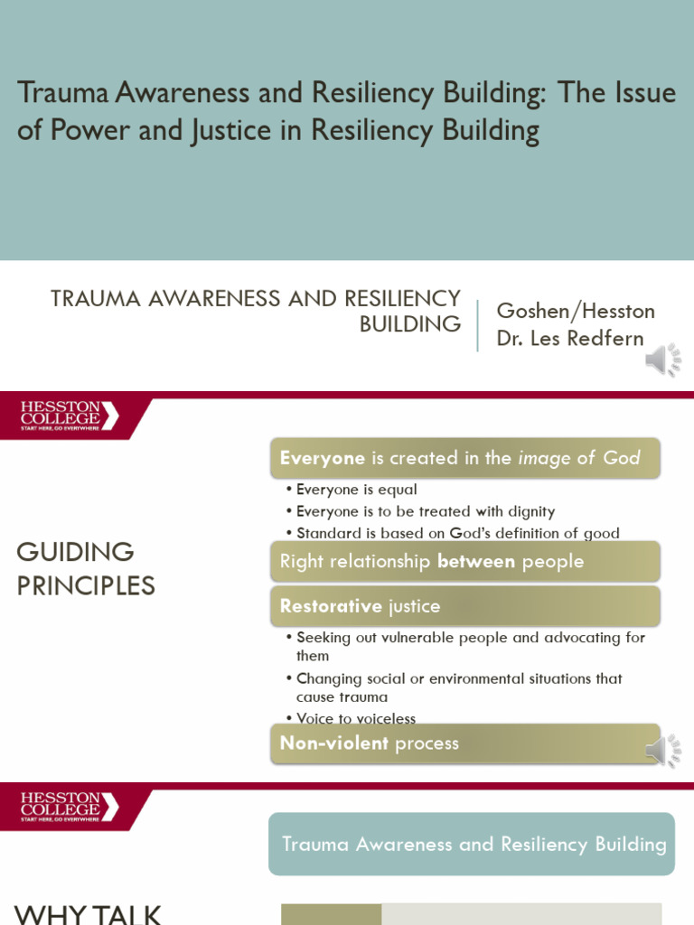 Trauma and Power.pptx | PDF | Justice | Crime & Violence
