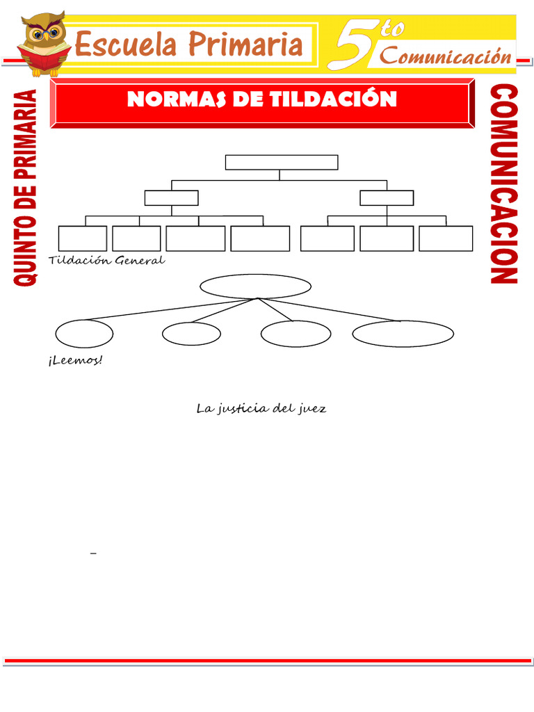 Normas de Tildación para Quinto de Primaria | PDF | Fonética | Voz humana