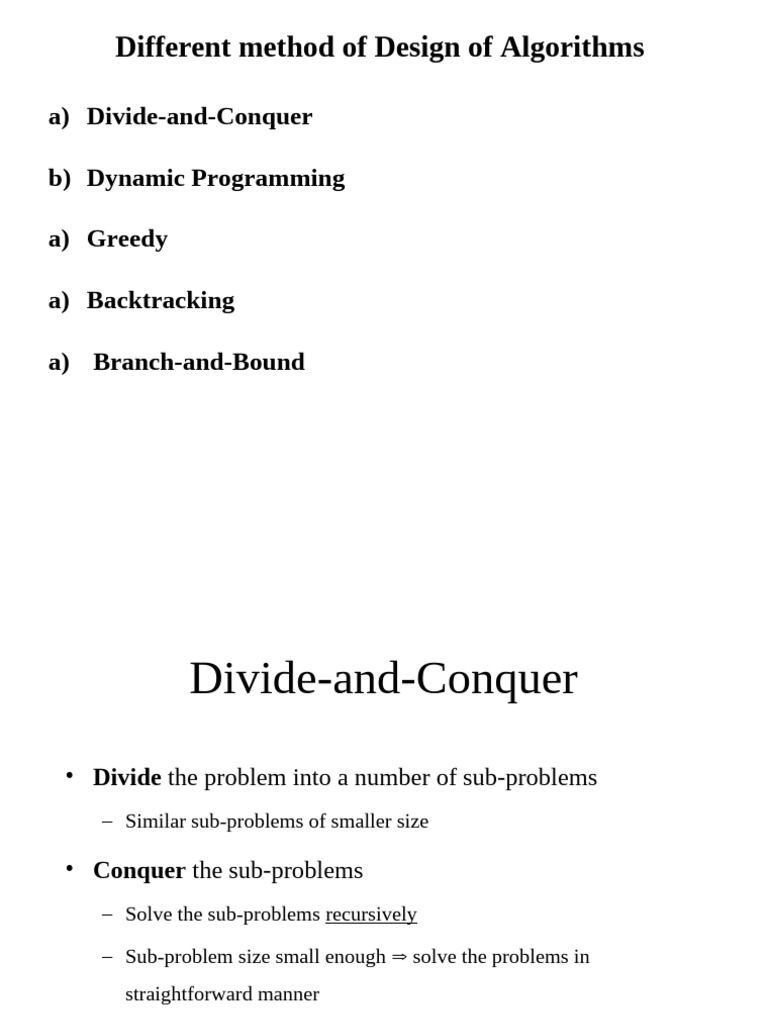 D&C BhagabanUnit - II - 1 | PDF | Mathematical Logic | Computer Programming