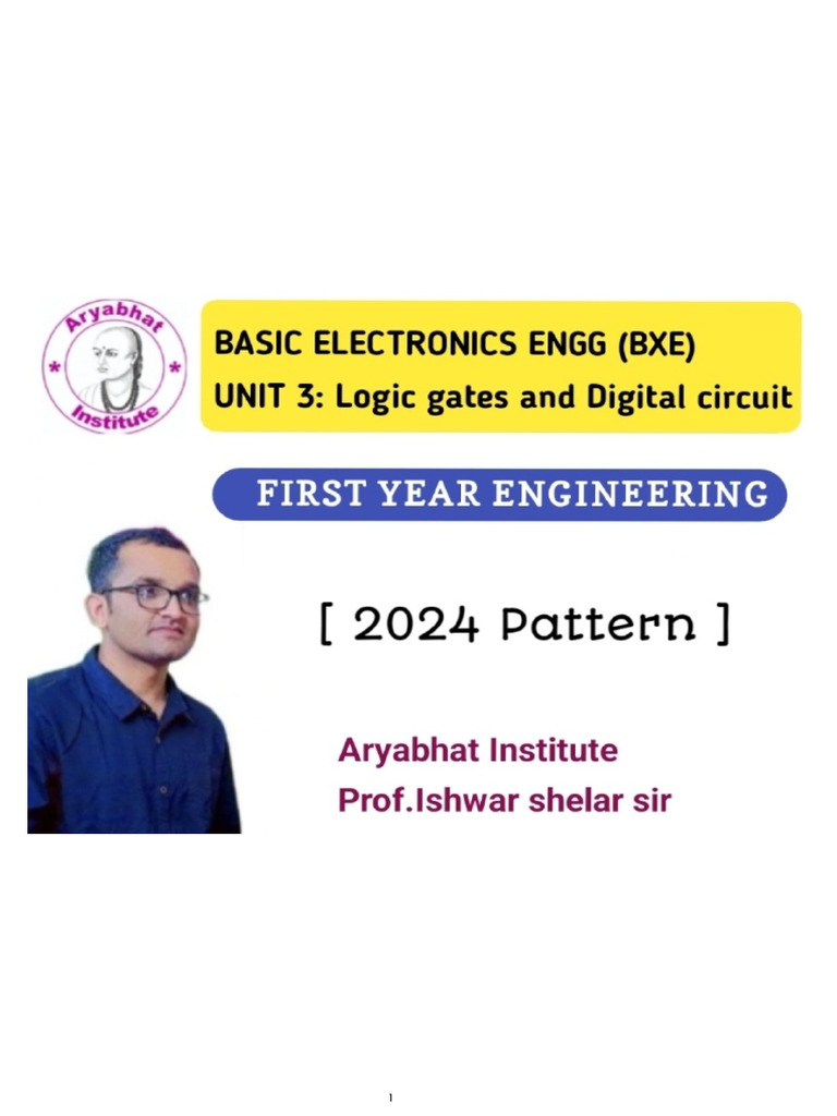 Unit 3 Bxe 2024 Pattern Aryabhat Institute | PDF