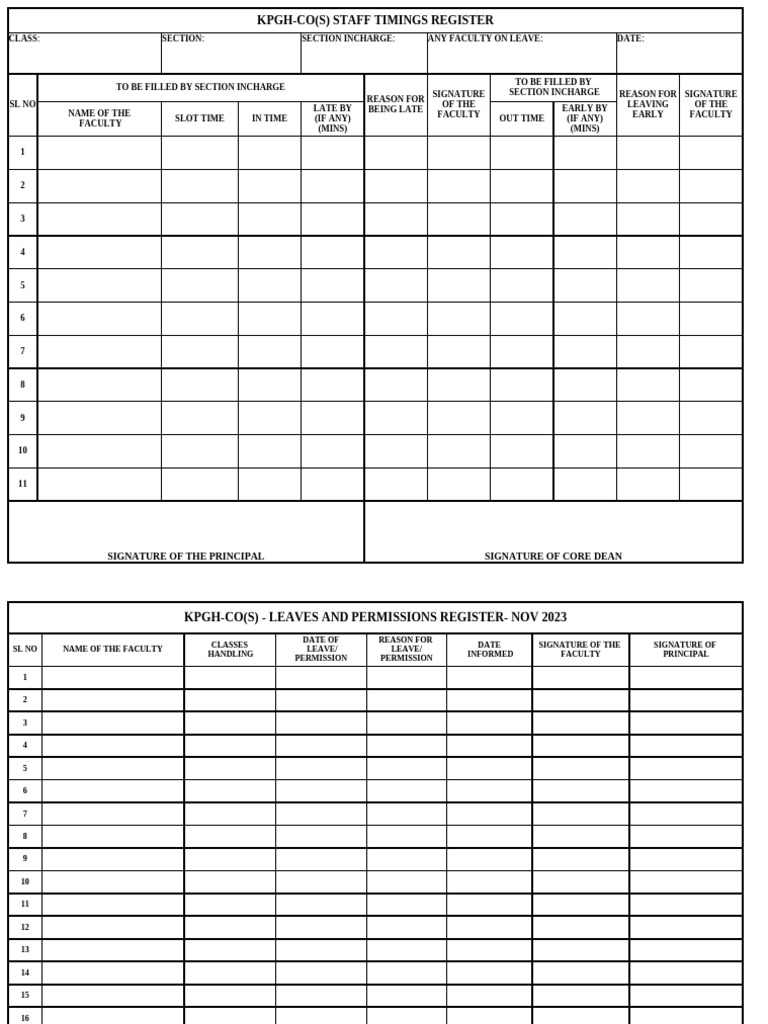 REGISTERS_FORMAT | PDF