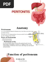 Key Peritoneal Signs of Peritonitis | PDF | Peritoneum | Abdomen