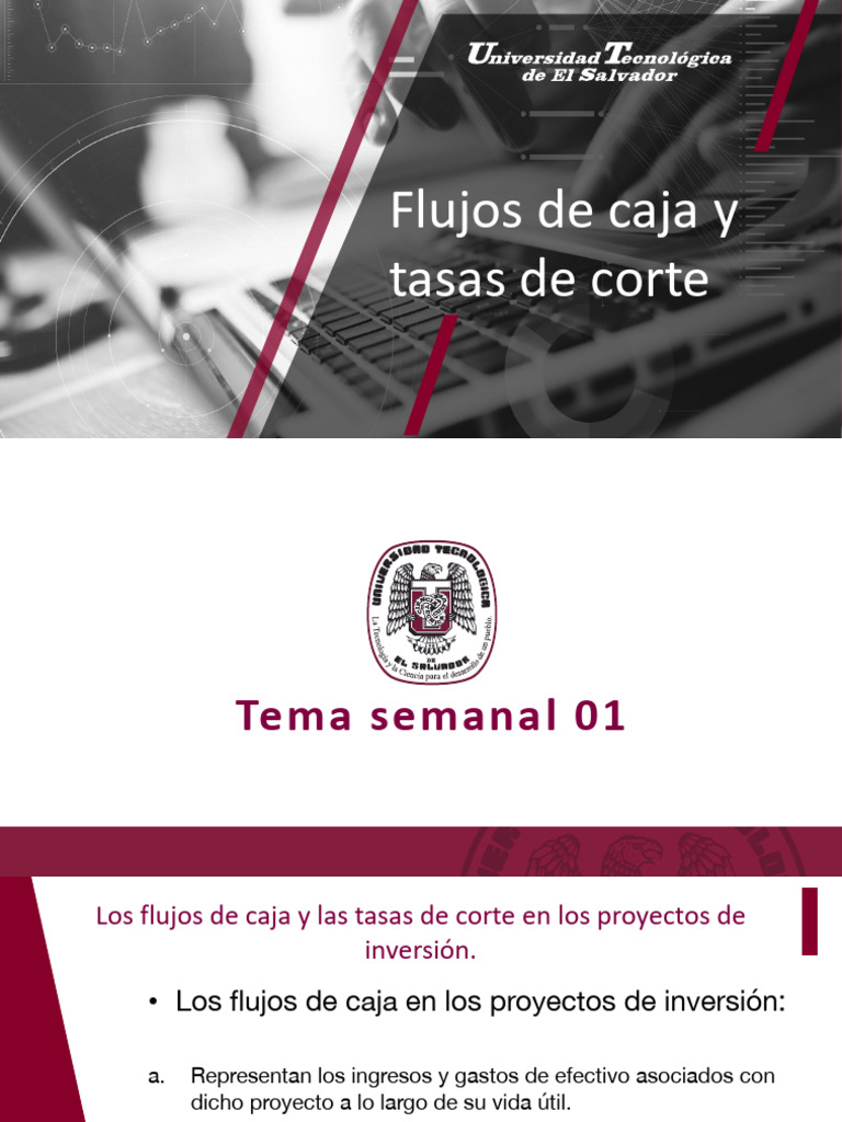 Clase 3 Flujos de Caja de Los Proyectos de Inversión y Las Tasas de Corte. | PDF | Valor ...