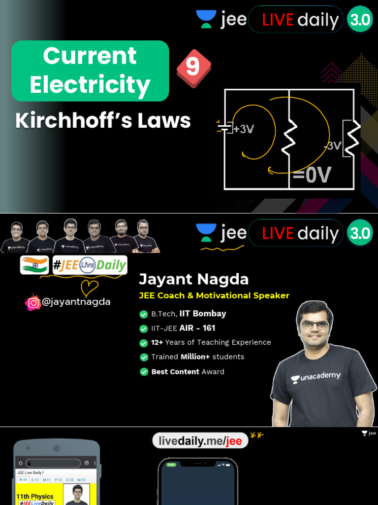Understanding Kirchhoff's Laws in Circuits | PDF | Voltage | Electrical ...