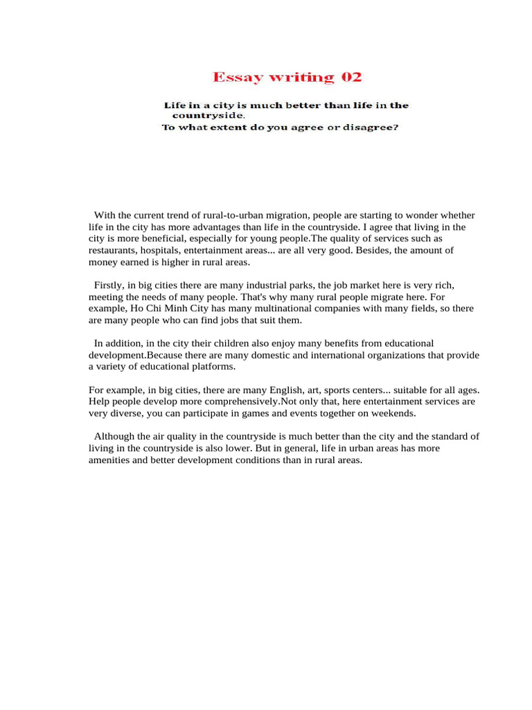 Essay Writing 2 | PDF