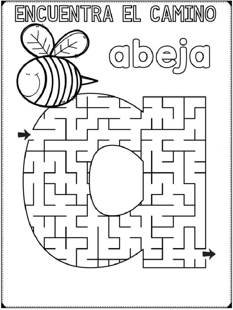 Laberinto Del Abecedario | PDF