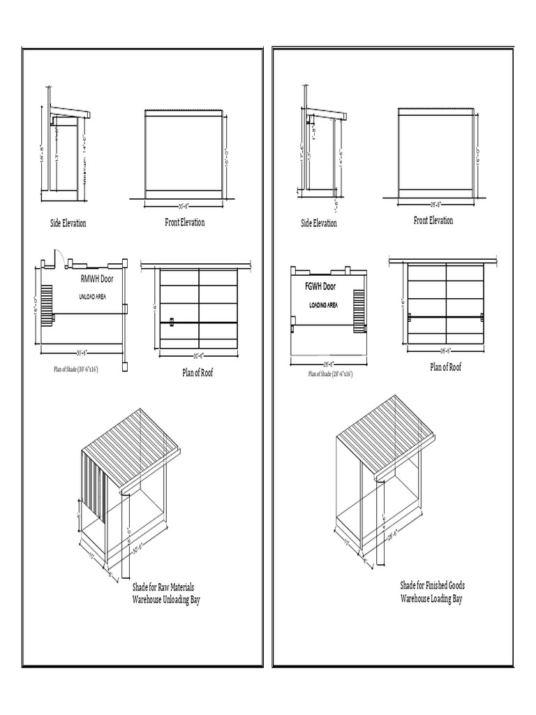 Warehouse Loading and Unloading Plans | PDF