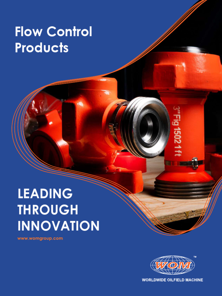WOM Flow Control Products Overview | PDF | Valve | Mechanical Engineering