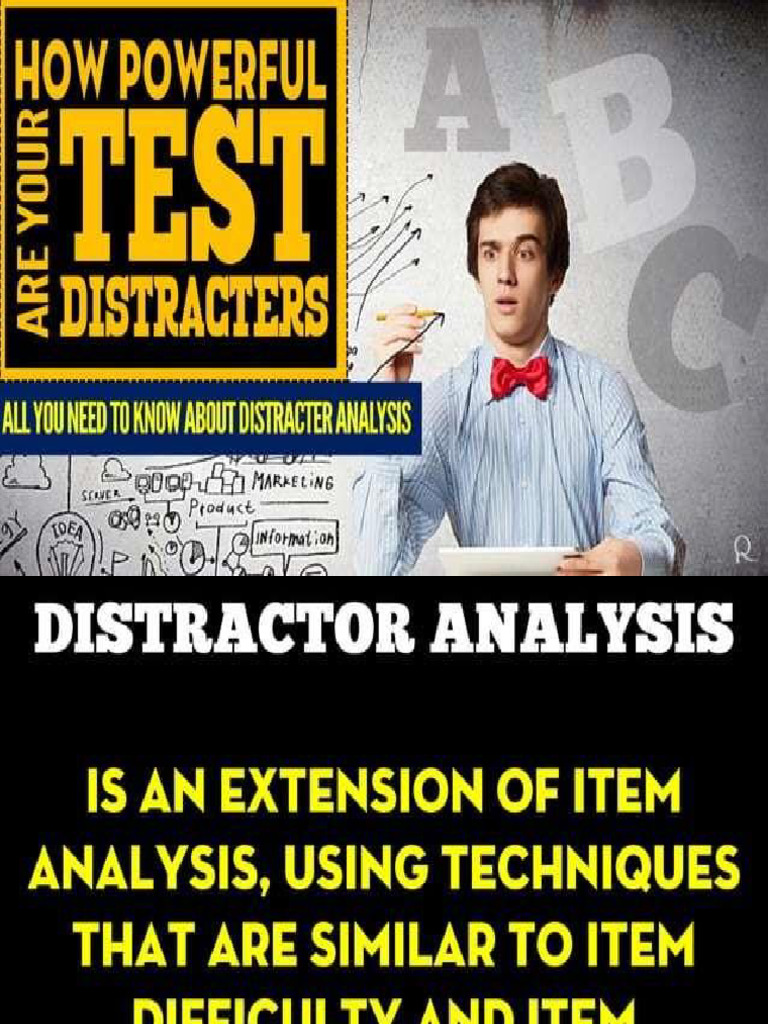 Distractor Analysis | PDF