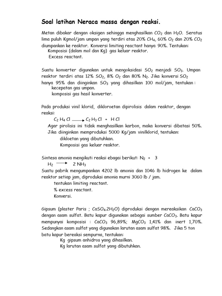 Soal-Soal Tugas Atk I | PDF | Sains & Matematika